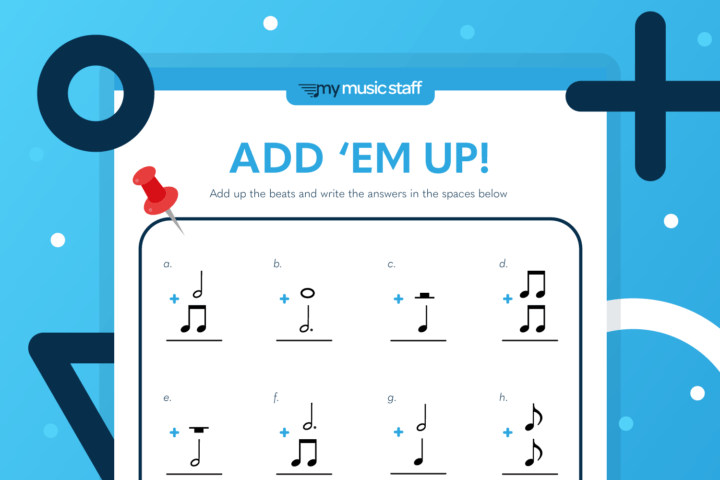 Add ‘Em Up – My Music Staff Resources