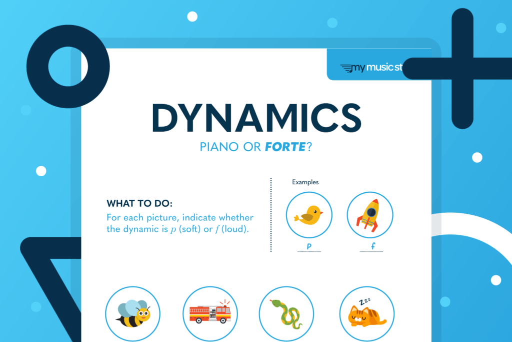 Dynamics Activity – My Music Staff Resources