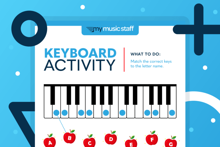 Keyboard Matching – My Music Staff Resources