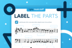 Label the Parts – My Music Staff Resources
