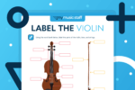 Label the Violin – My Music Staff Resources