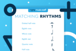 Matching Rhythms – My Music Staff Resources