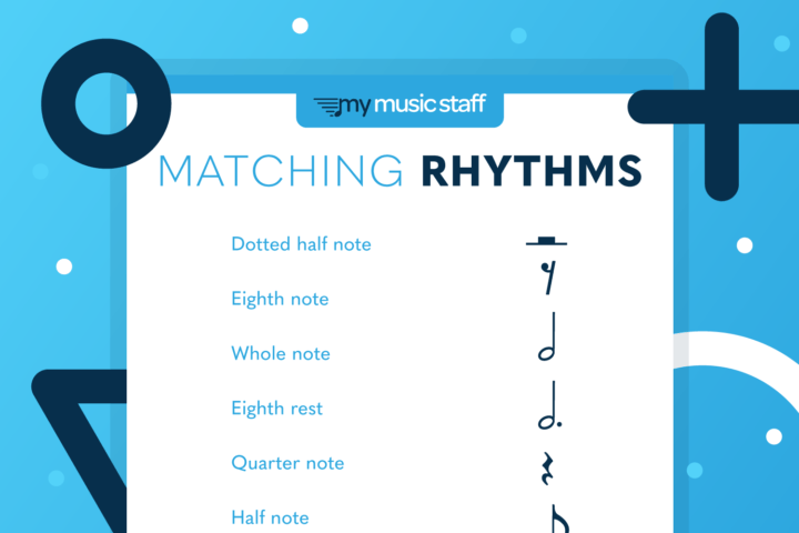 Matching Rhythms – My Music Staff Resources