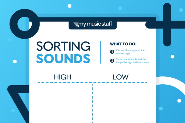 Sorting Sounds – My Music Staff Resources