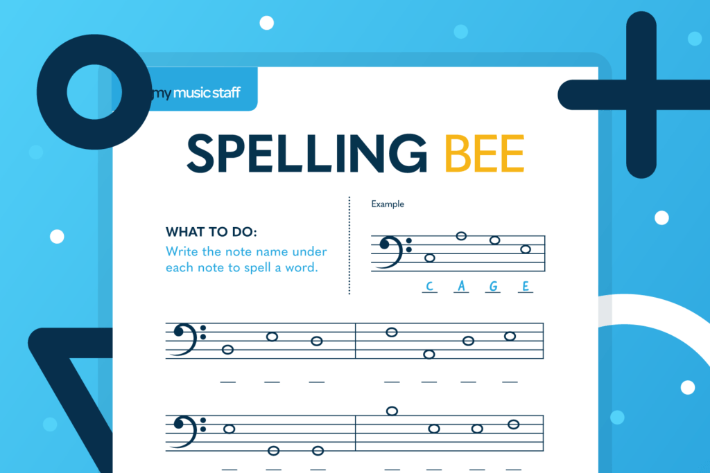 Activity Sheets – Page 2 – My Music Staff Resources