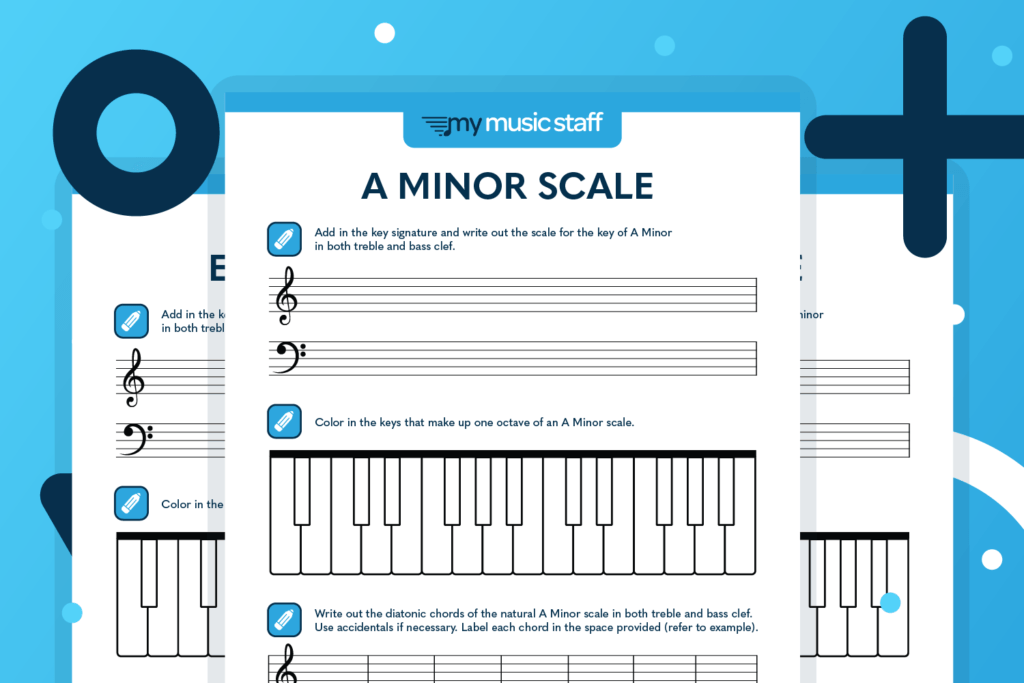 Minor Scale Bundle – My Music Staff Resources