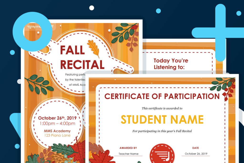 Recital Packs – My Music Staff Resources