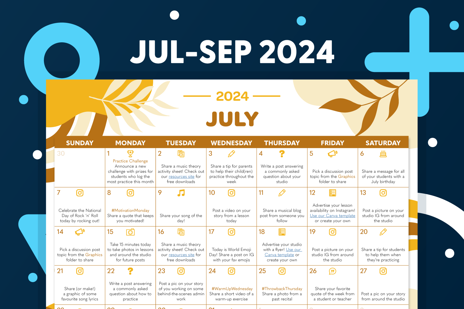 My Music Staff Resources – Free resources for your studio & students